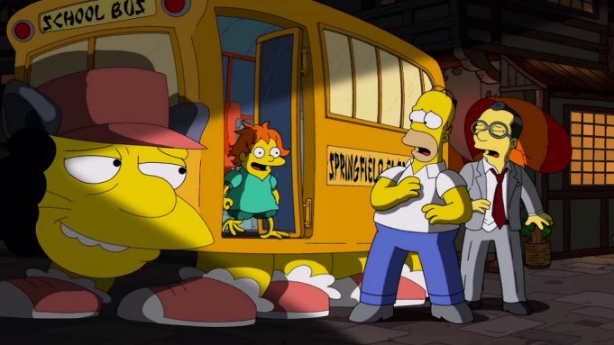 Referencias existentes de anime y manga en Los Simpsons