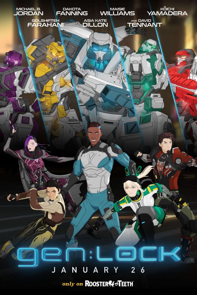 La serie de animación 'gen:LOCK' se suma al catálogo de Crunchyroll
