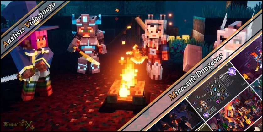 Análisis de 'Minecraft Dungeons'; exploración ARPG en un mundo cúbico